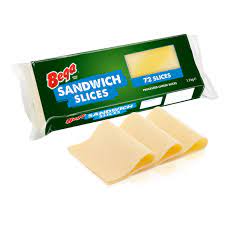 Bega Processed Sliced Cheddar 72 Slices 1.5kg (8) | GV Dairy Distributor